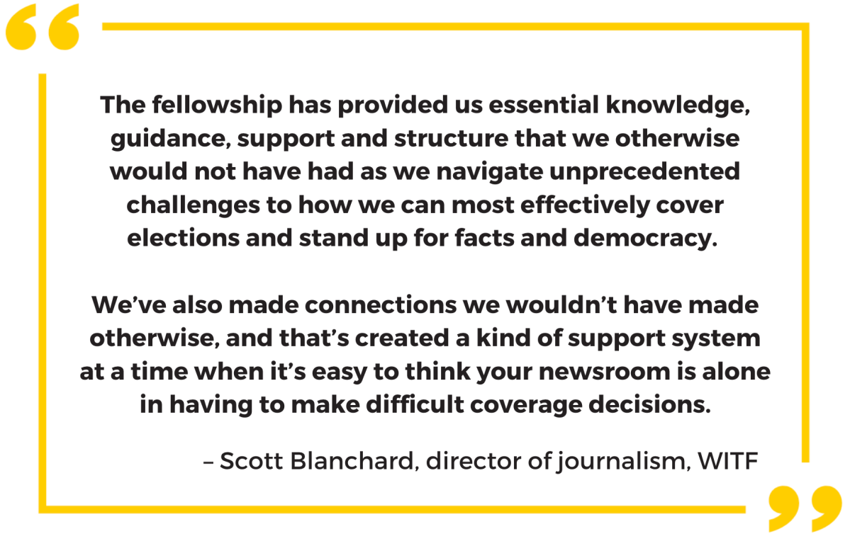 Advancing Democracy – What's working to reimagine political coverage